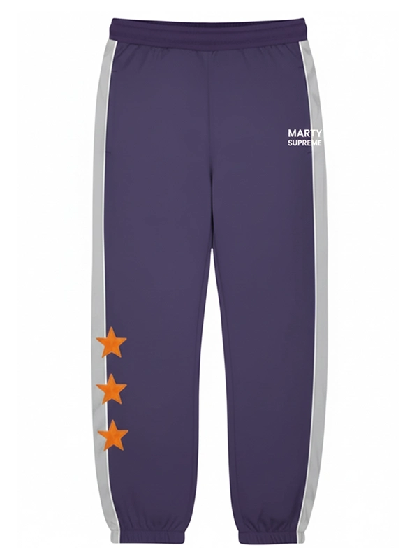 Marty Supreme Retro Purple Track Trouser